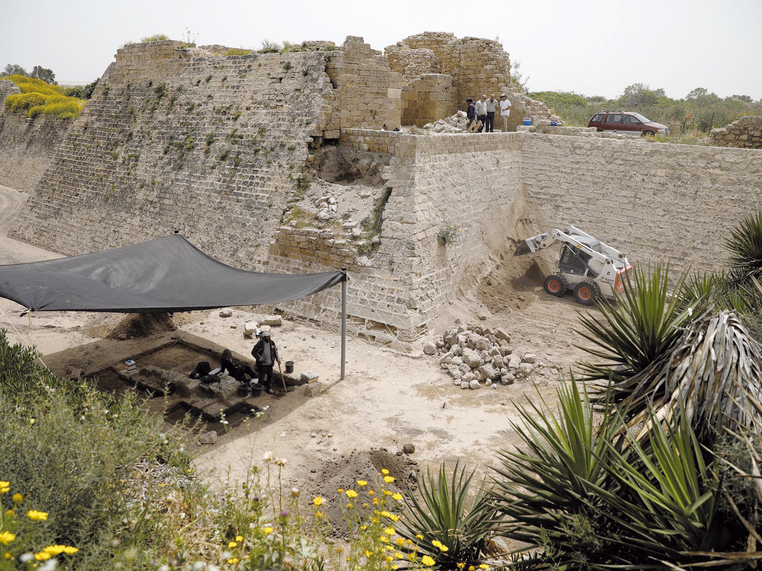 Restoring an ancient Roman temple in Ceasaria - Oman Observer