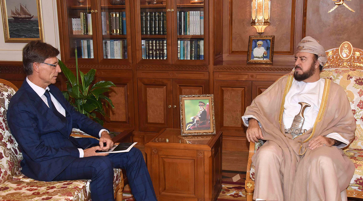 Sayyid Asaad receives Italian, Brazilian Ambassadors - Oman Observer