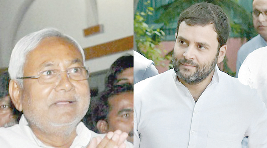 Nitish meets Rahul amid tensions in Grand Alliance - Oman Observer