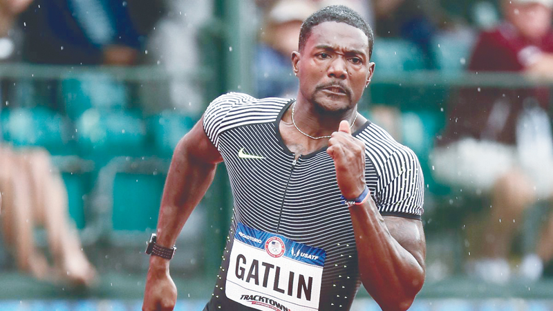 Gatlin feeling like the Justin who won world titles - Oman Observer