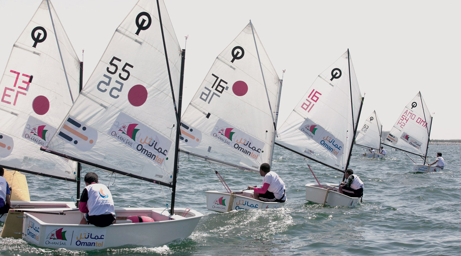 Omantel youth sailing talent gathers in Mussanah for Oman Sail ranking ...