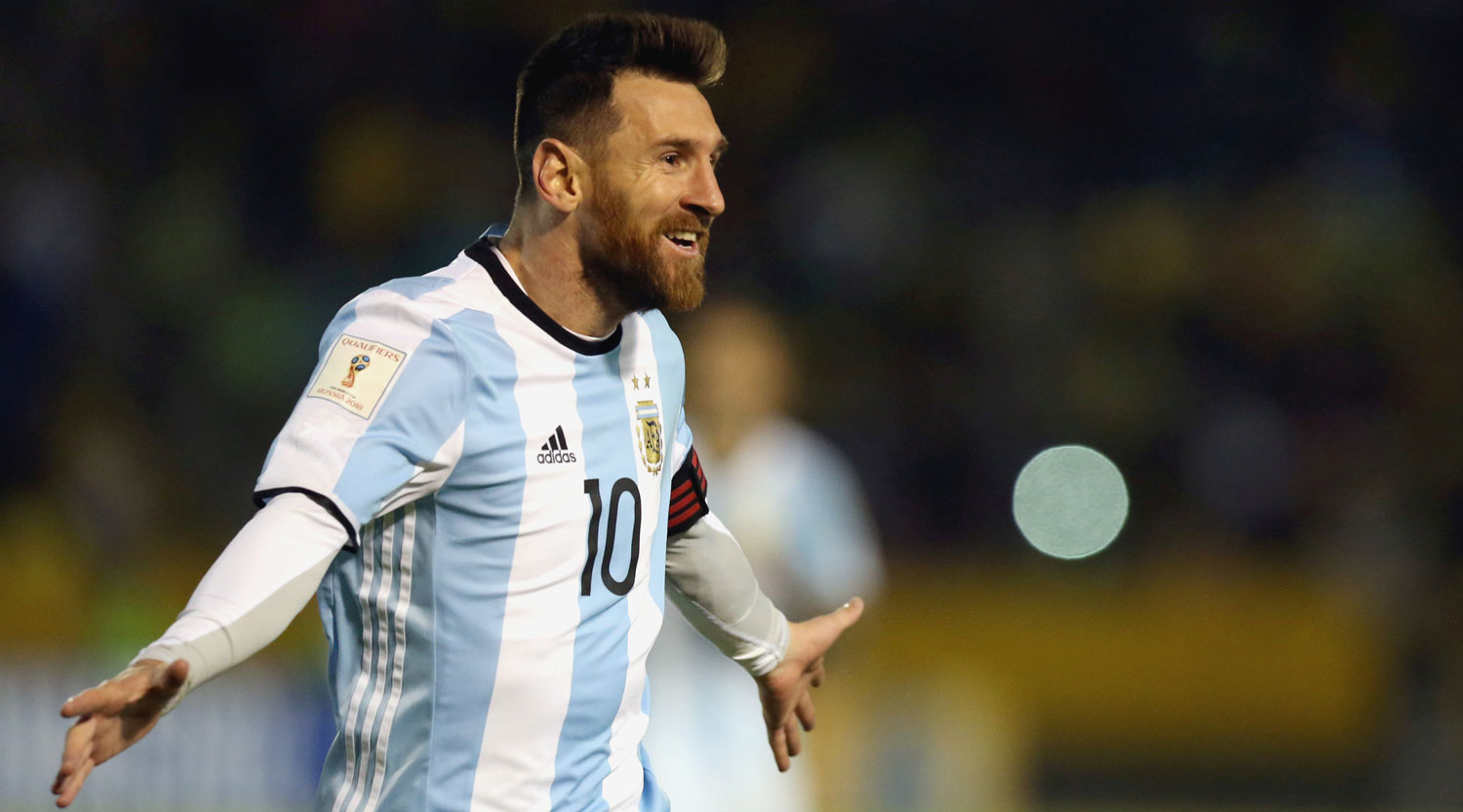 Messi treble fires Argentina to World Cup as Chile exit - Oman Observer