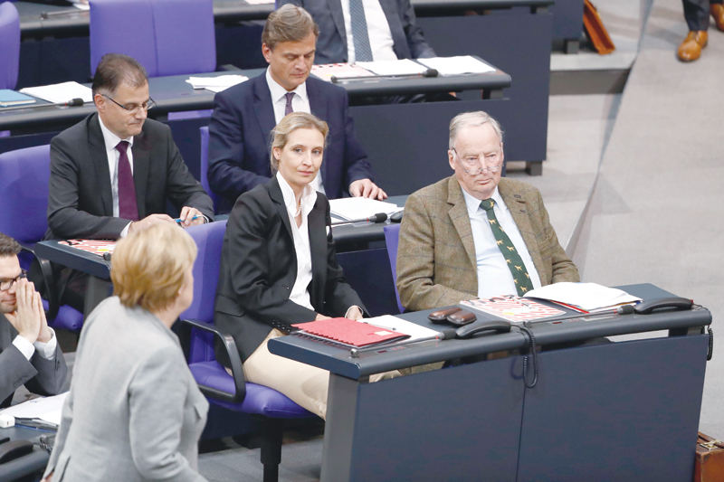 Far-right AfD vows ‘new era’ at German parliament debut - Oman Observer