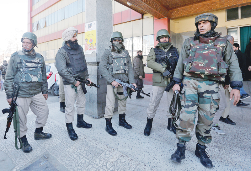 Terrorist flees custody, two cops dead in Srinagar attack - Oman Observer