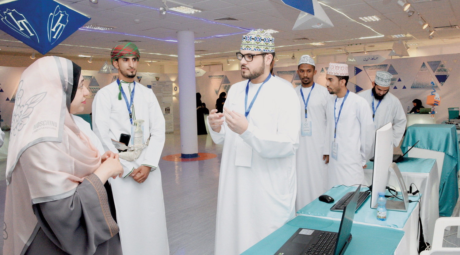 SQU technical festival features 20 student ICT projects - Oman Observer