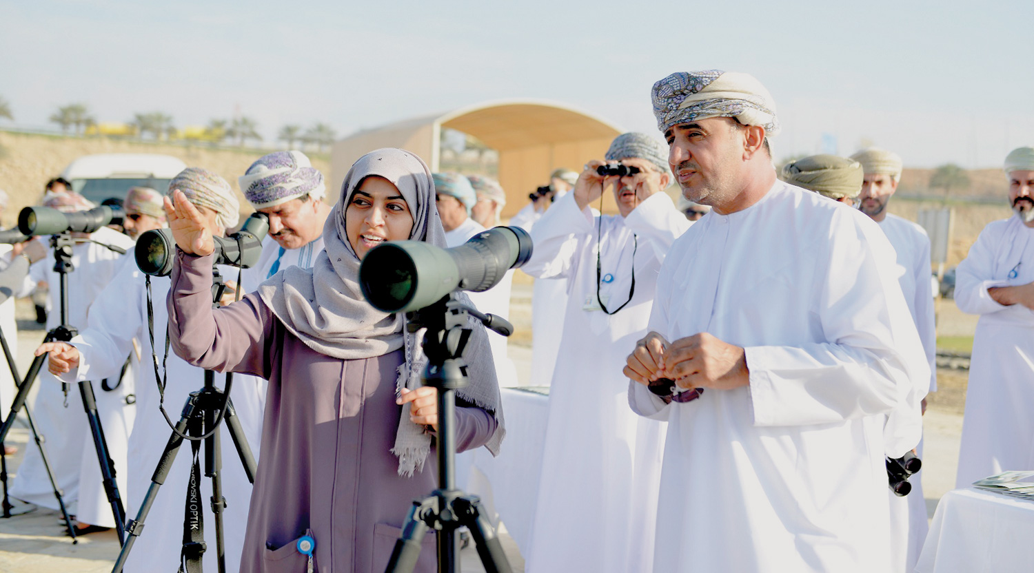 Haya Water holds tour for officials to Al Ansab - Oman Observer