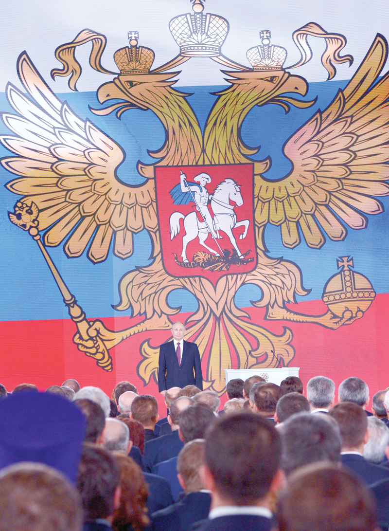 Russia has ‘invincible’ weapons, claims Putin ahead of elections - Oman ...