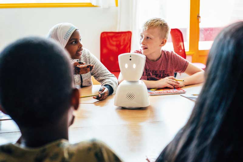 The robot helping ill kids to beat loneliness — and keep learning ...
