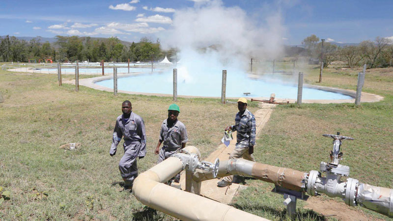 As drought saps hydropower, steam may keep Kenya boiling along - Oman ...