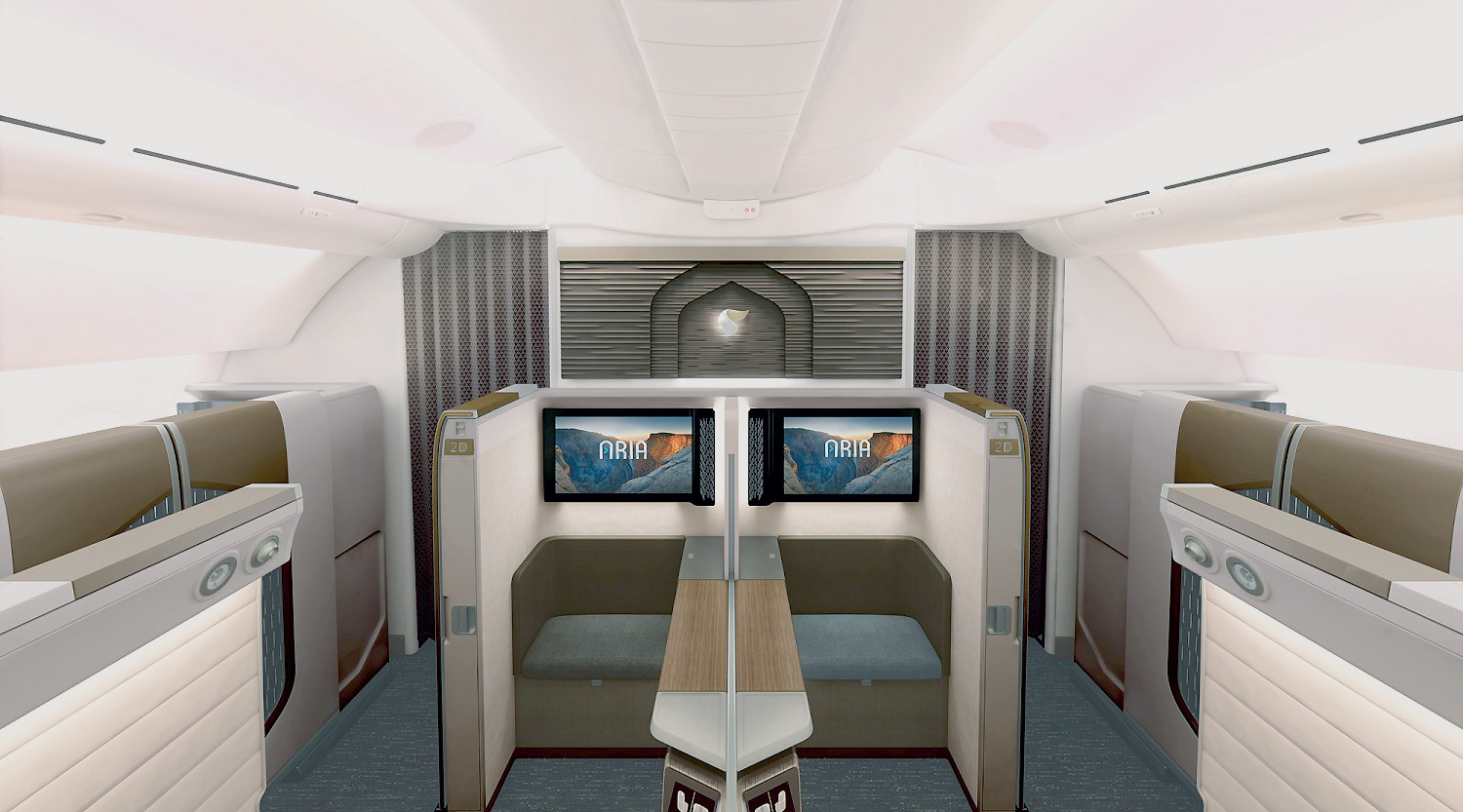 Oman Air unveils first class mini suite at ATM - Oman Observer