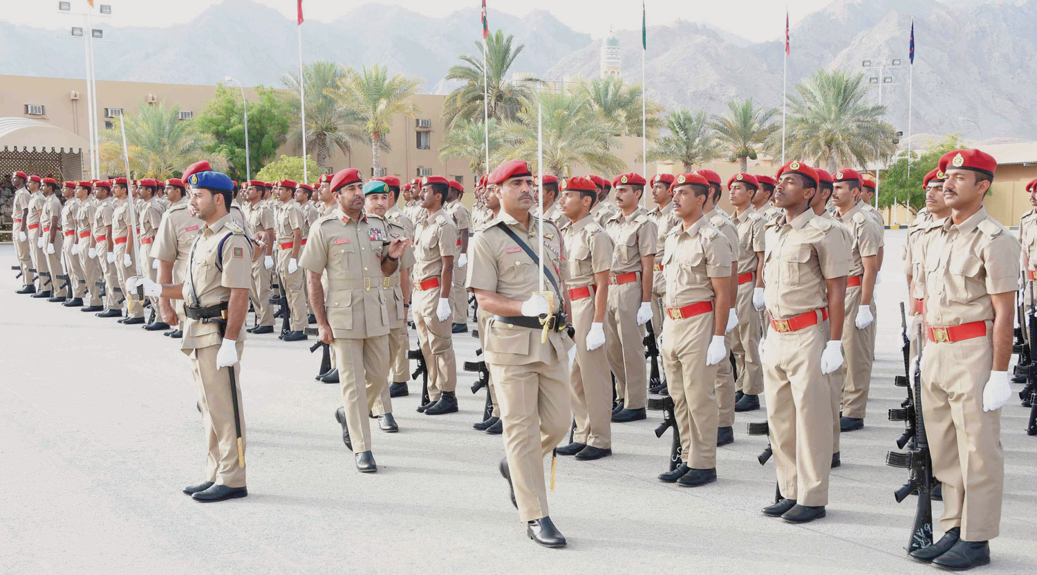 NEW BATCH OF SOLDIERS - Oman Observer