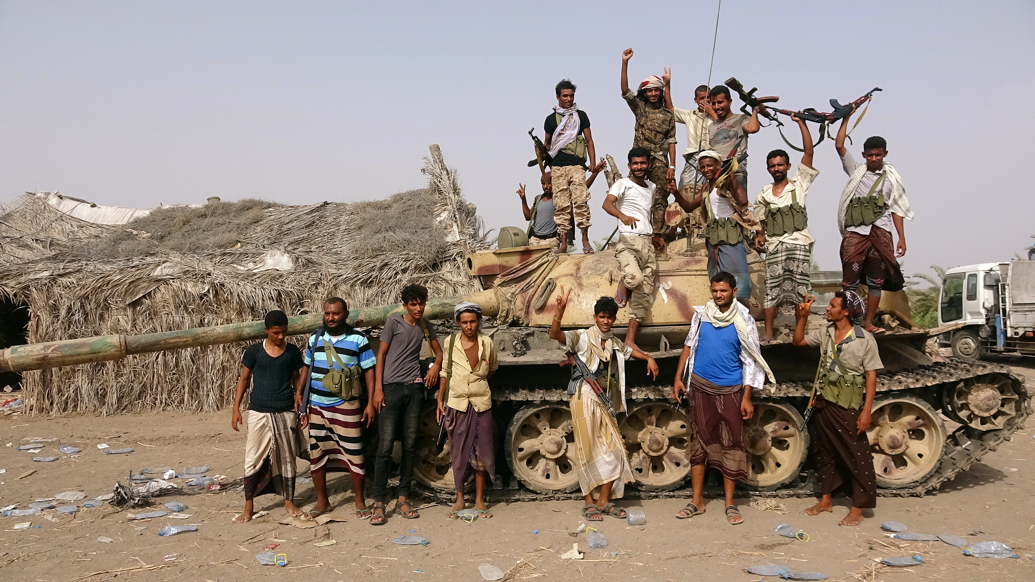 Arab states launch biggest assault of Yemen war with attack on main ...