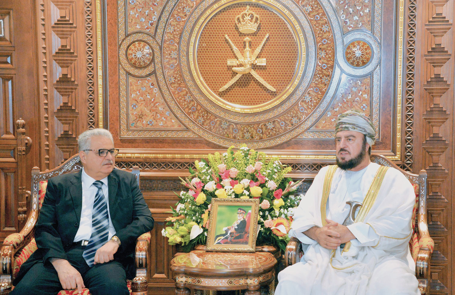 Asaad bids farewell to ambassadors - Oman Observer