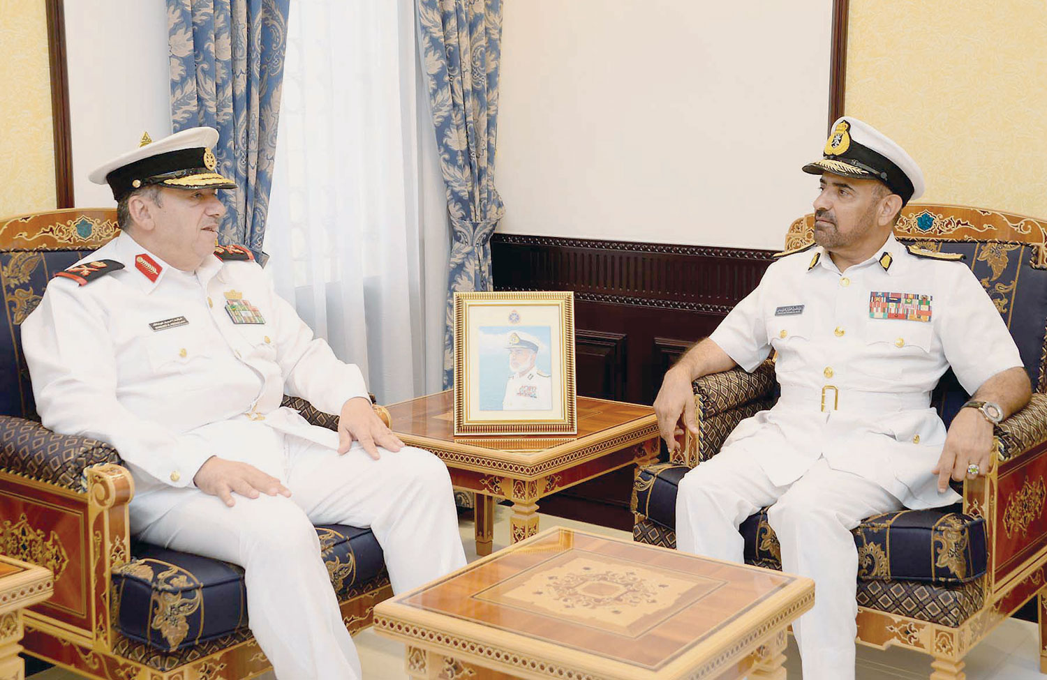 RNO chief receives Kuwaiti Naval Forces commander - Oman Observer