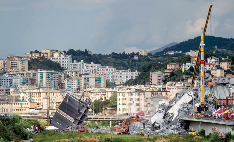 Rescuers dig for survivors as anger mounts over Italy bridge collapse ...