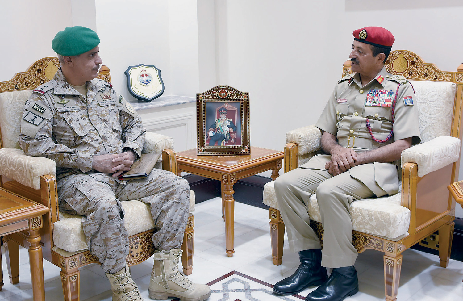 SAF Chief, Peninsula Shield Joint Force Commander hold talks - Oman ...
