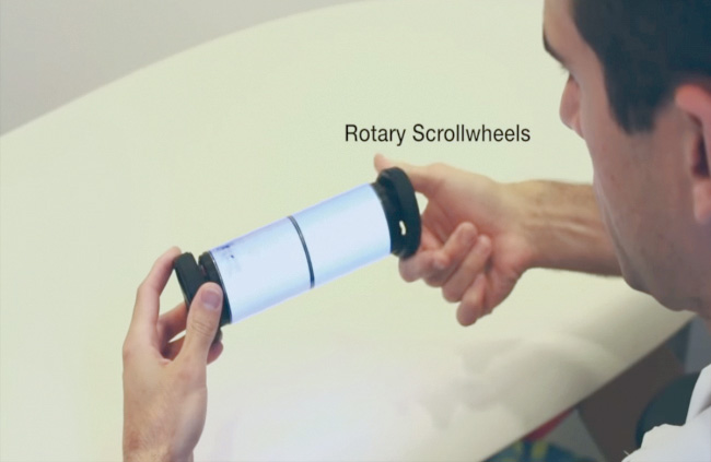 MagicScroll: A rollable touchscreen tablet inspired by ancient scrolls ...