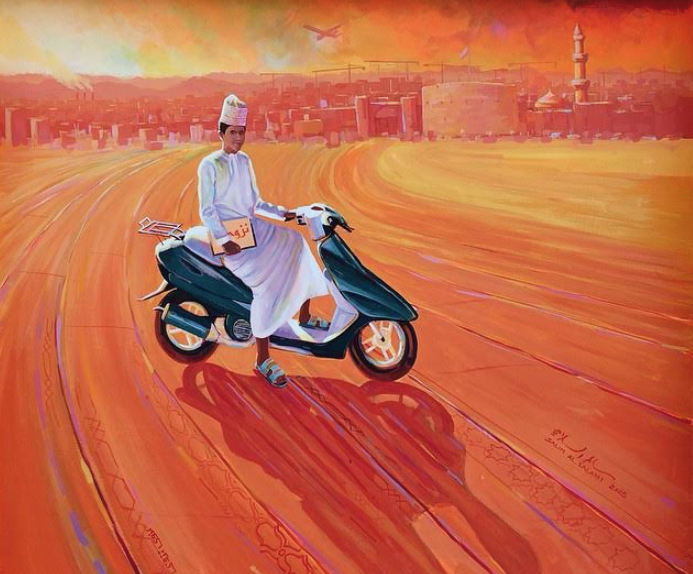 Omani artist put the spotlight on the joys of going back to school ...