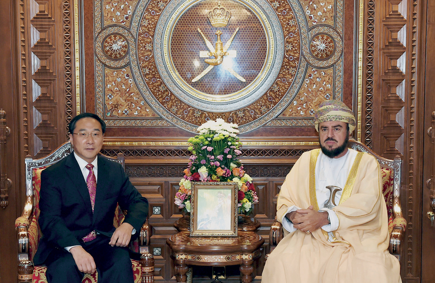 Asaad bids farewell to ambassadors - Oman Observer