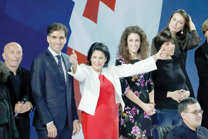 French-born woman frontrunner to become Georgia’s new president - Oman ...