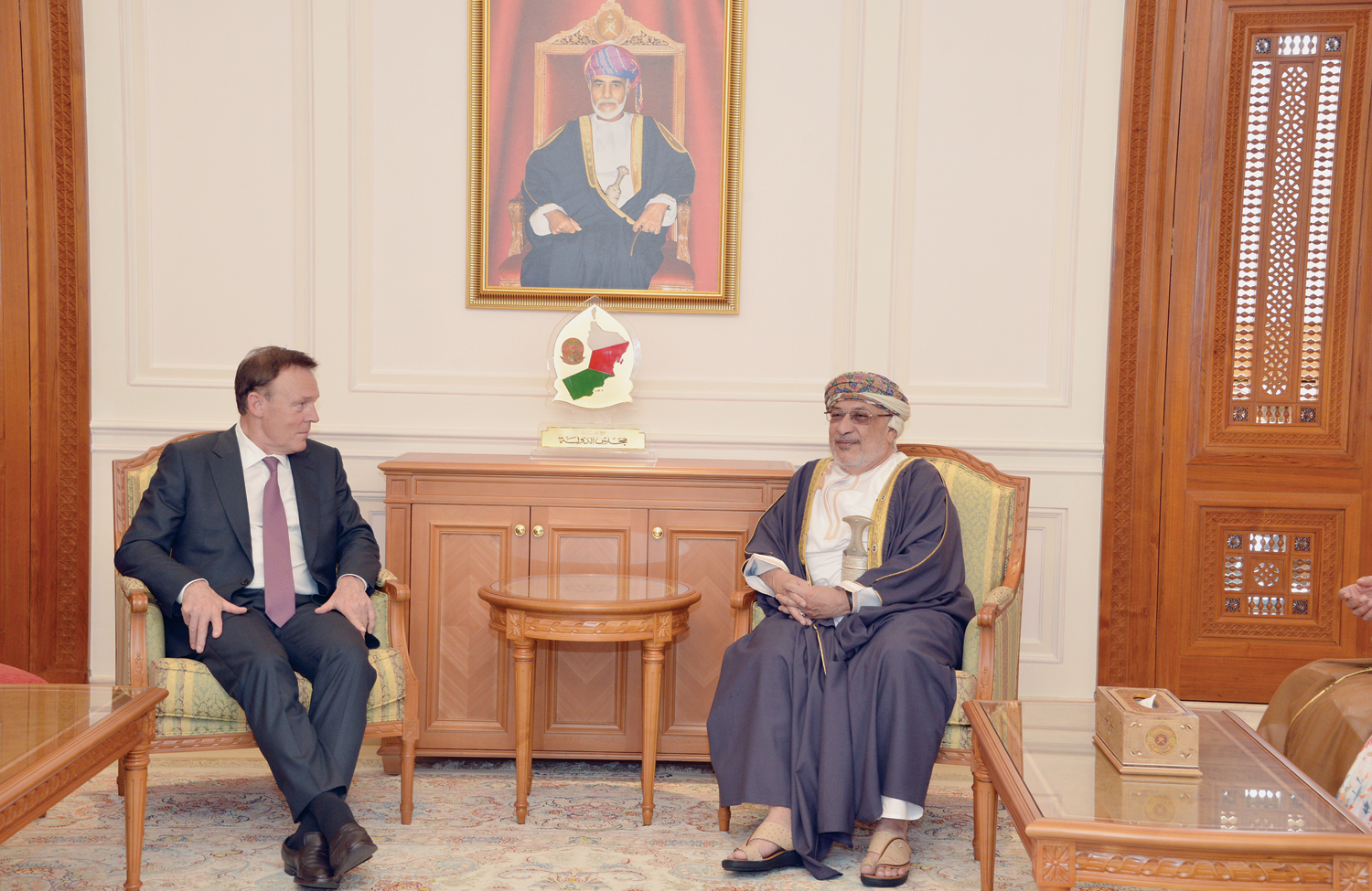 German leader praises Oman’s values of tolerance, coexistence - Oman ...