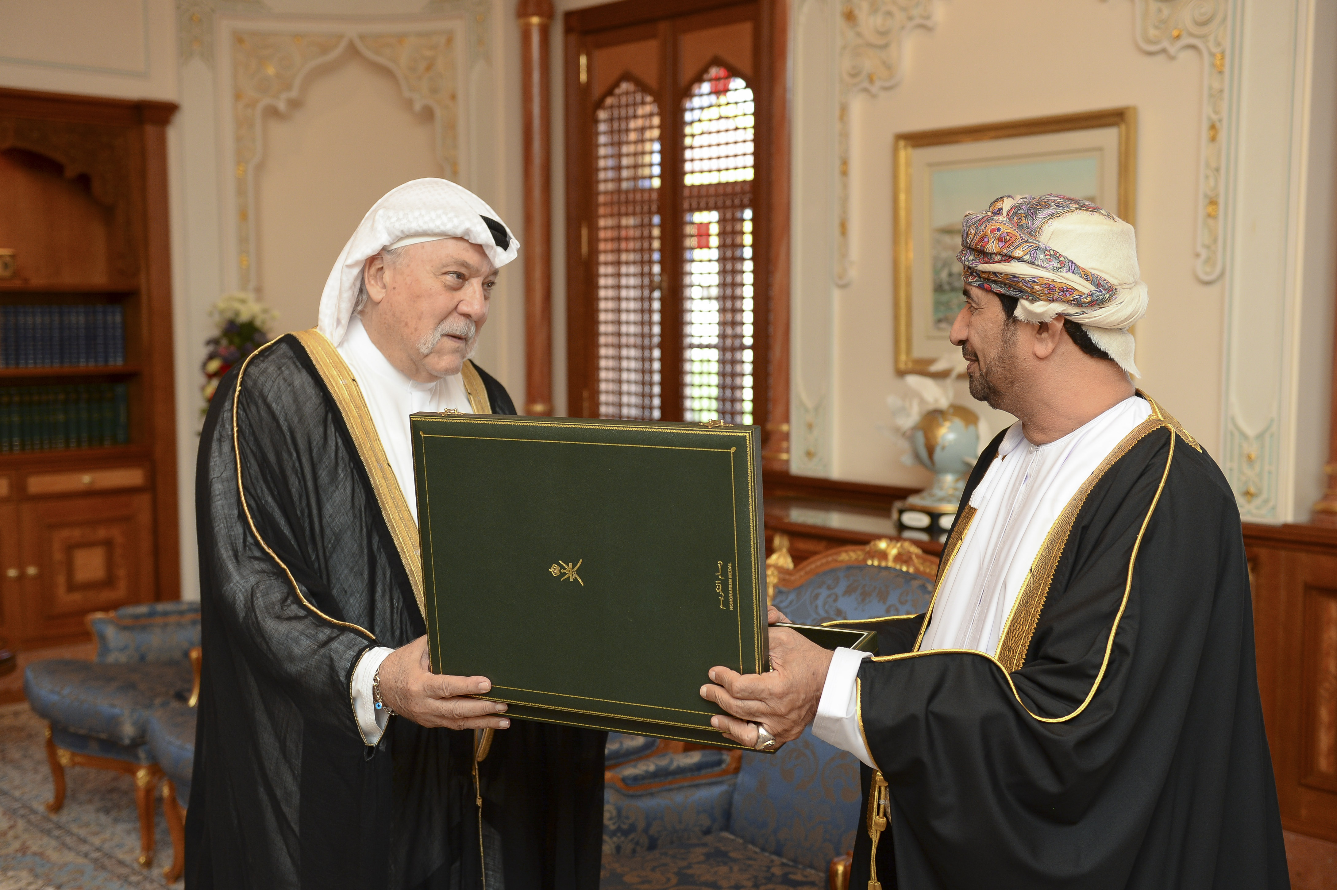 HM the Sultan confers Honour Order on Shaikh Ghassan Ibrahim Shaker ...