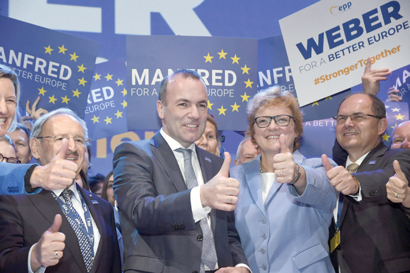 Merkel ally Weber wins backing of centre-right for EU’s top job - Oman ...