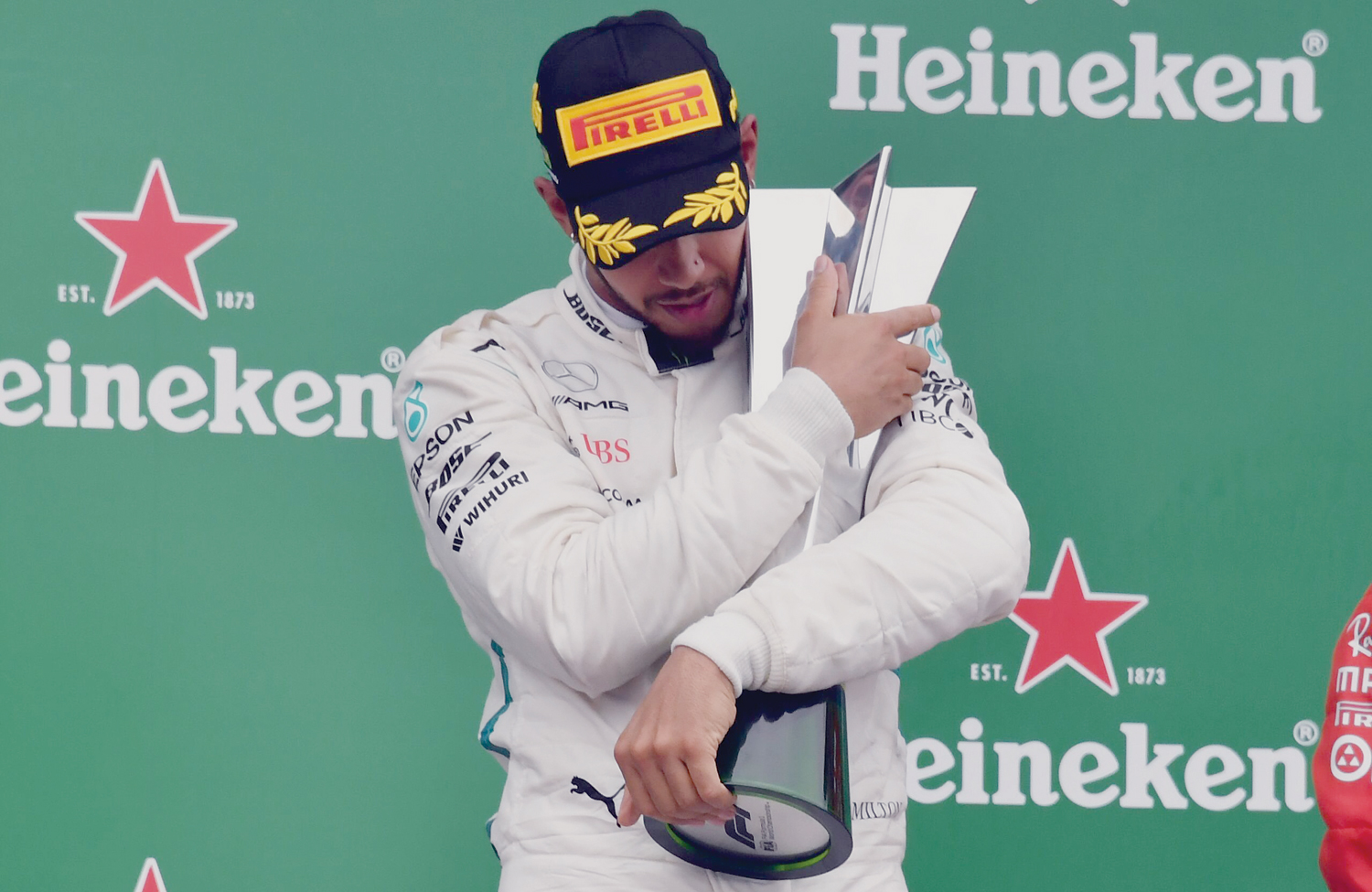 Hamilton wins in Brazil as Mercedes take fifth F1 title - Oman Observer