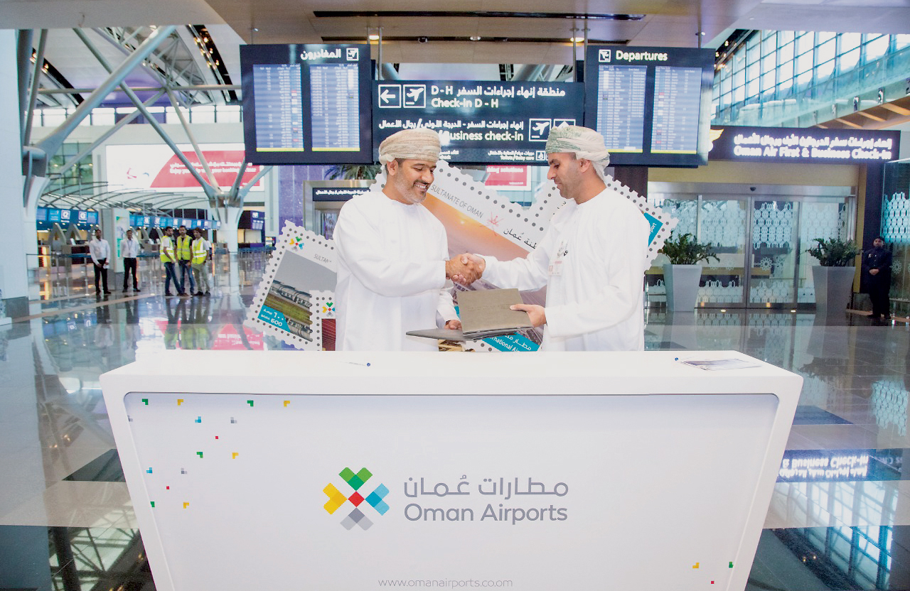 Scan stamps, see Muscat airport - Oman Observer