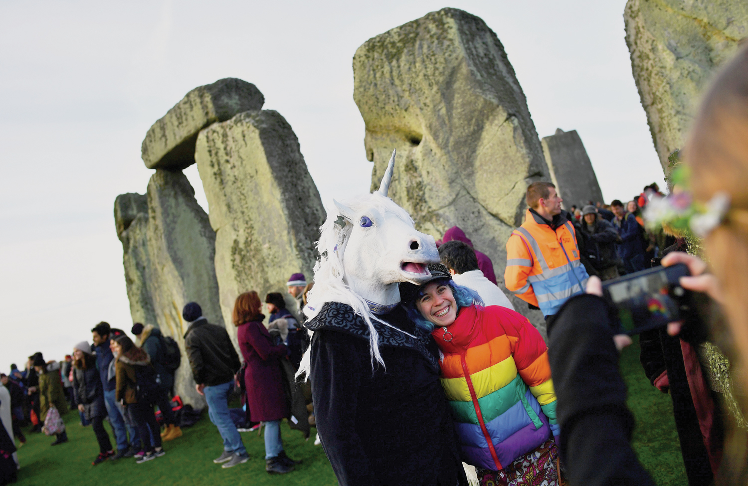 Thousands celebrate winter solstice at Britain’s Stonehenge - Oman Observer