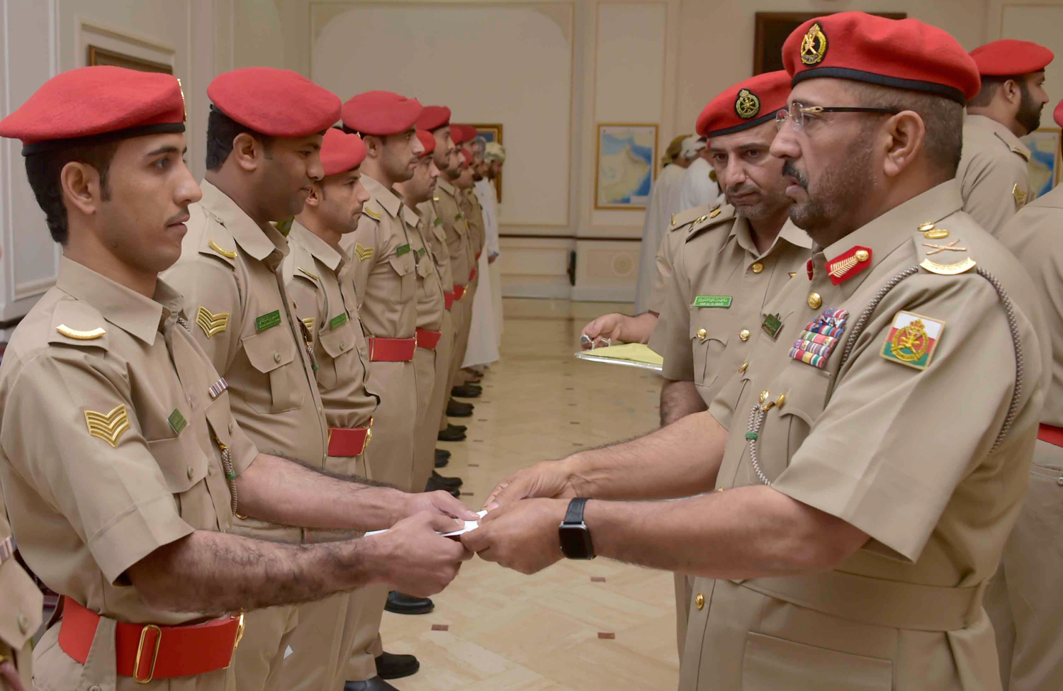 NDC honours personnel for distinguished service - Oman Observer