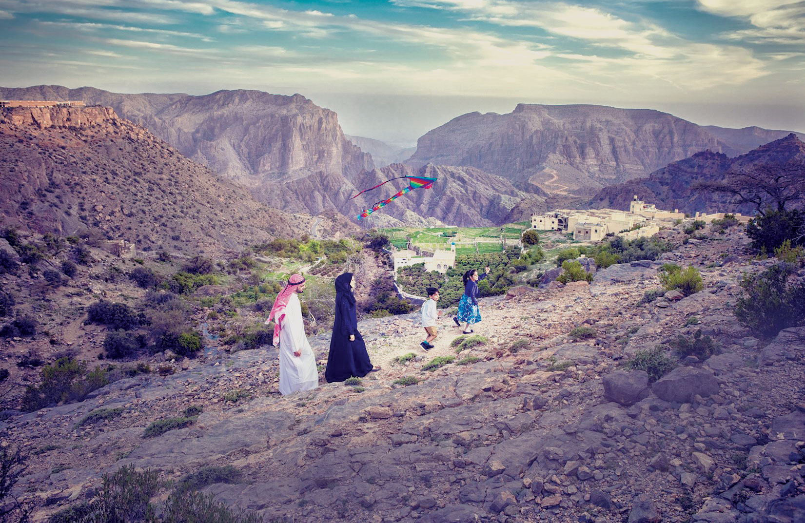 Jabal AkhdHar sees 226,000 tourists in winter - Oman Observer