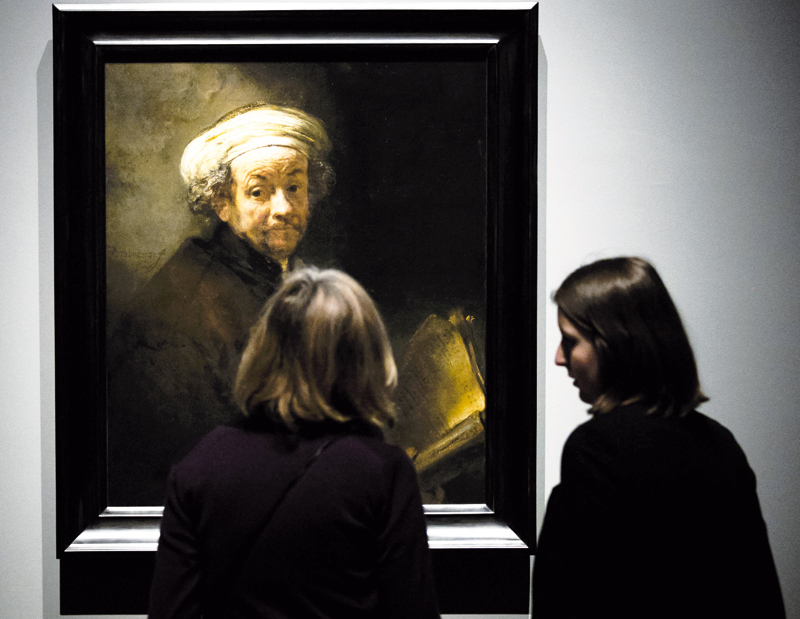 Historic show marks 350 years of Rembrandt, the ‘first Instagrammer ...