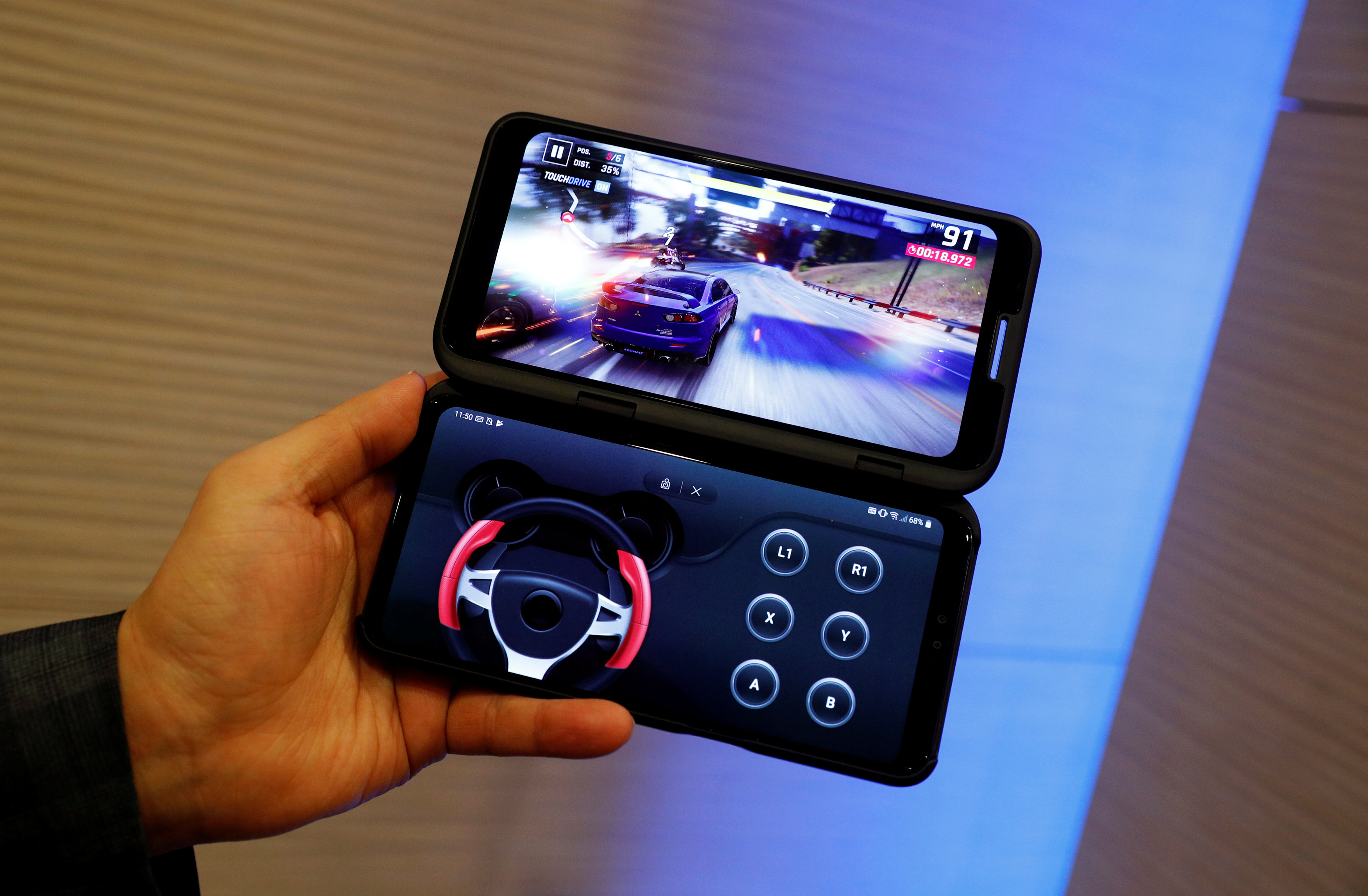 LG unveils dual-screen 5G smartphone and touts biometric breakthrough ...