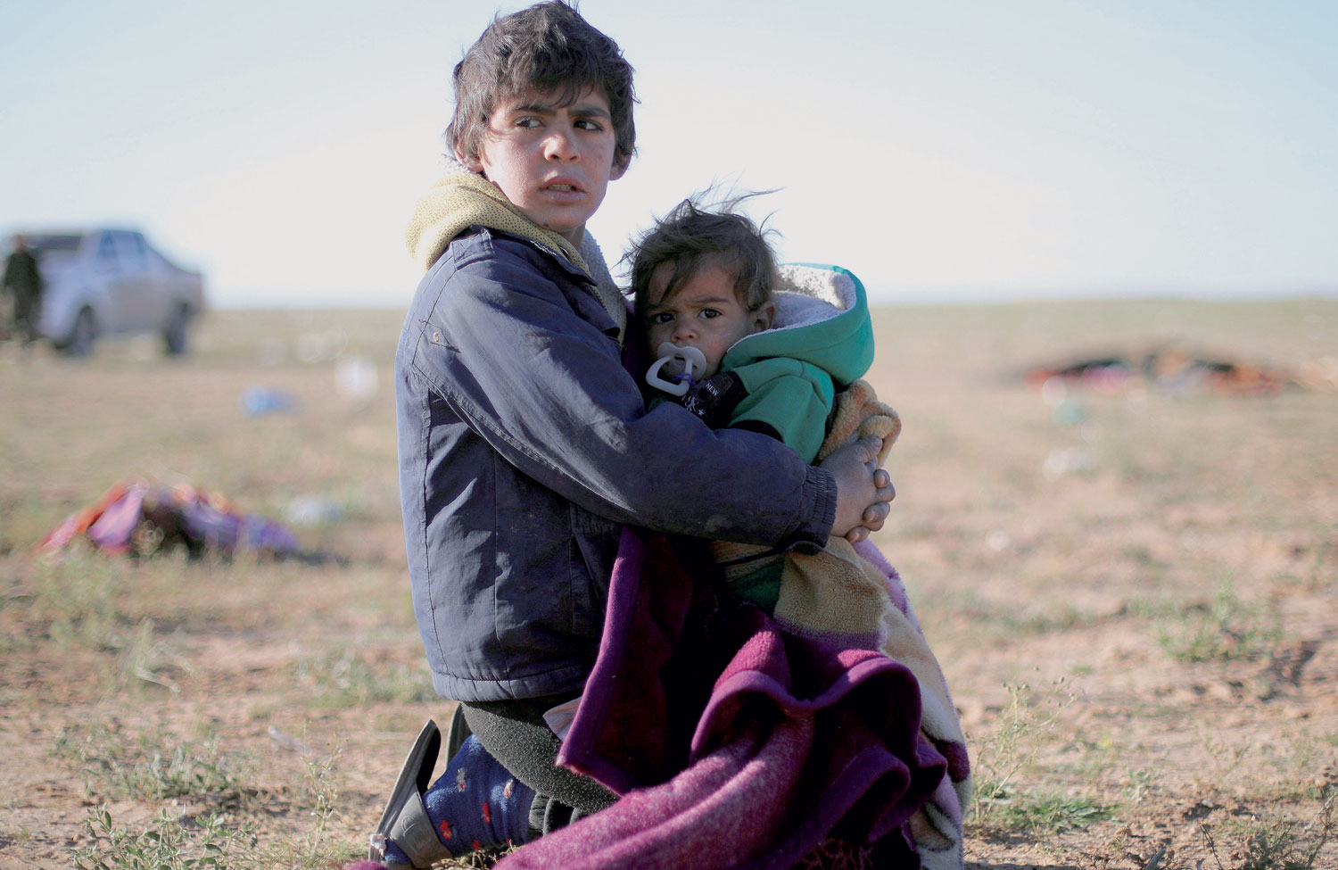 Wounded and alone, children emerge from last IS enclave - Oman Observer