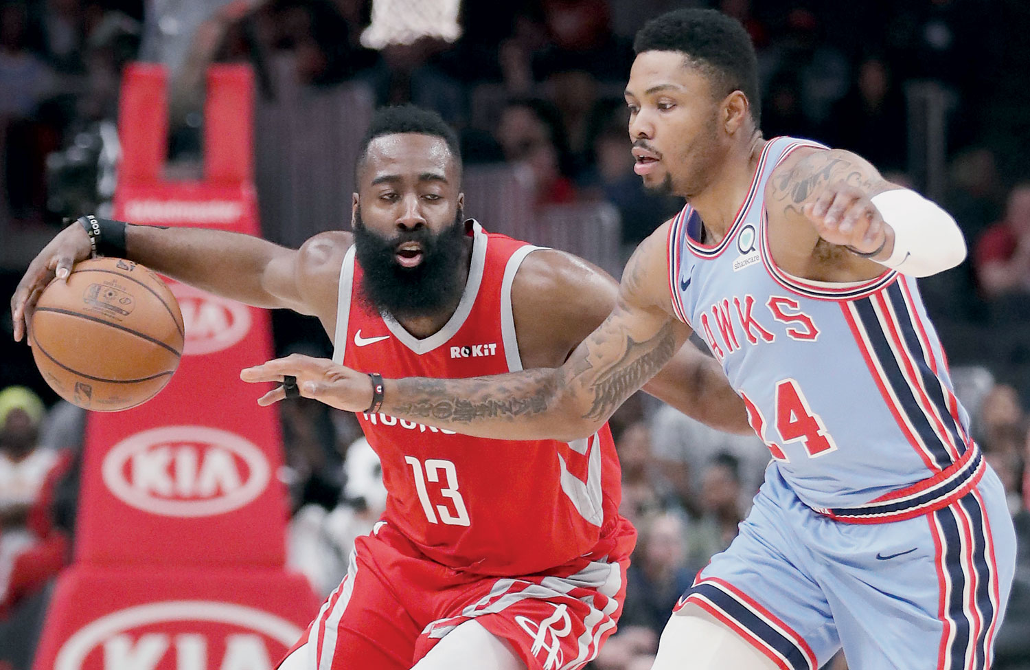 Harden completes set as Rockets trounce Hawks - Oman Observer
