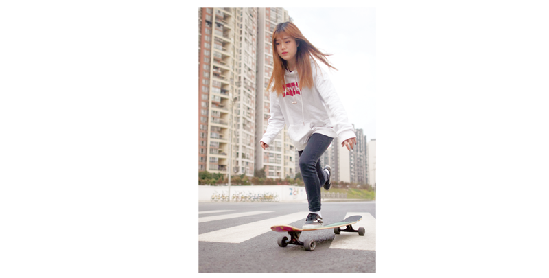 Social media star - Female longboarder rides into online fame - Oman ...