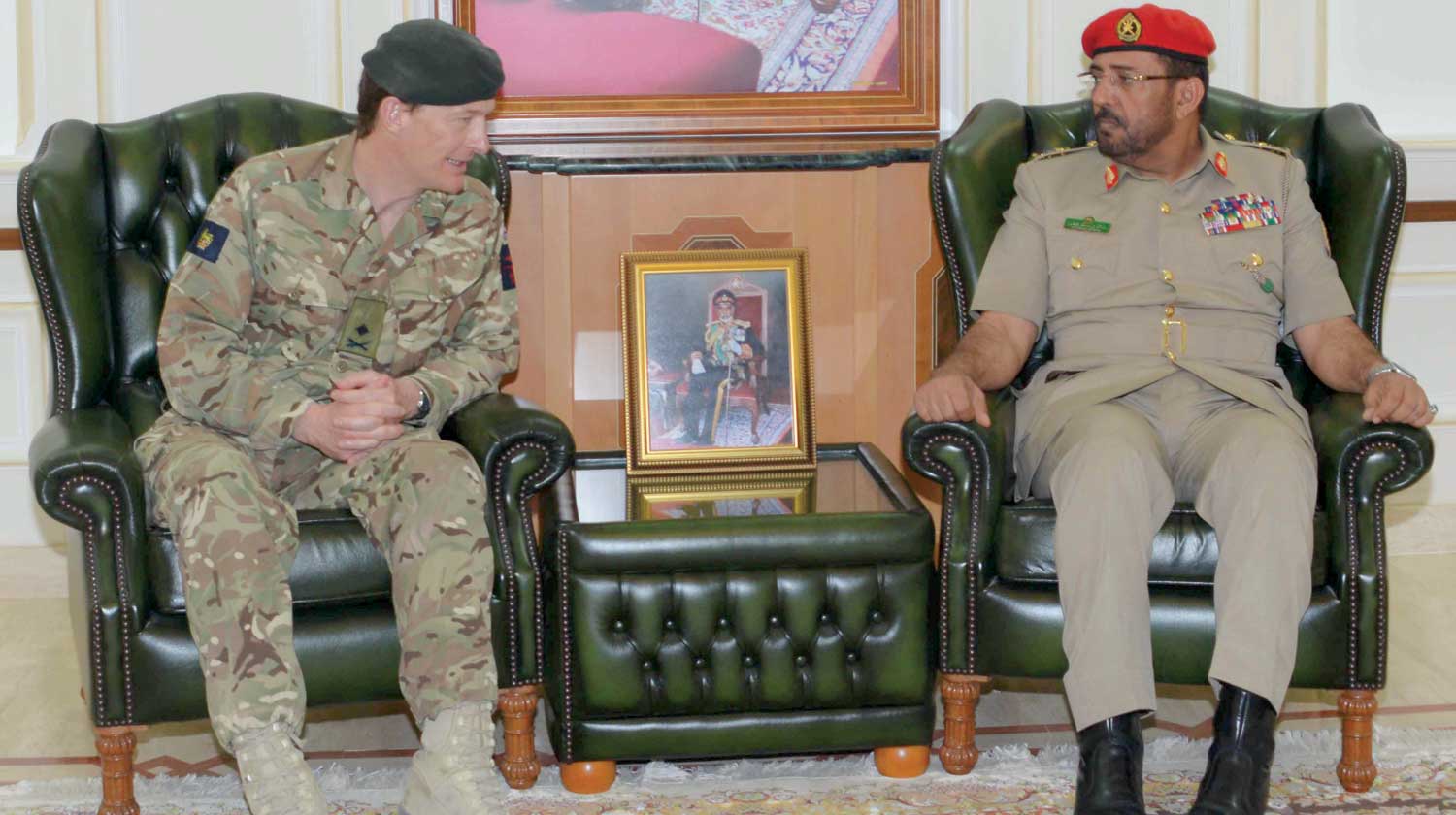 NDC Commandant receives UK military official, delegation - Oman Observer