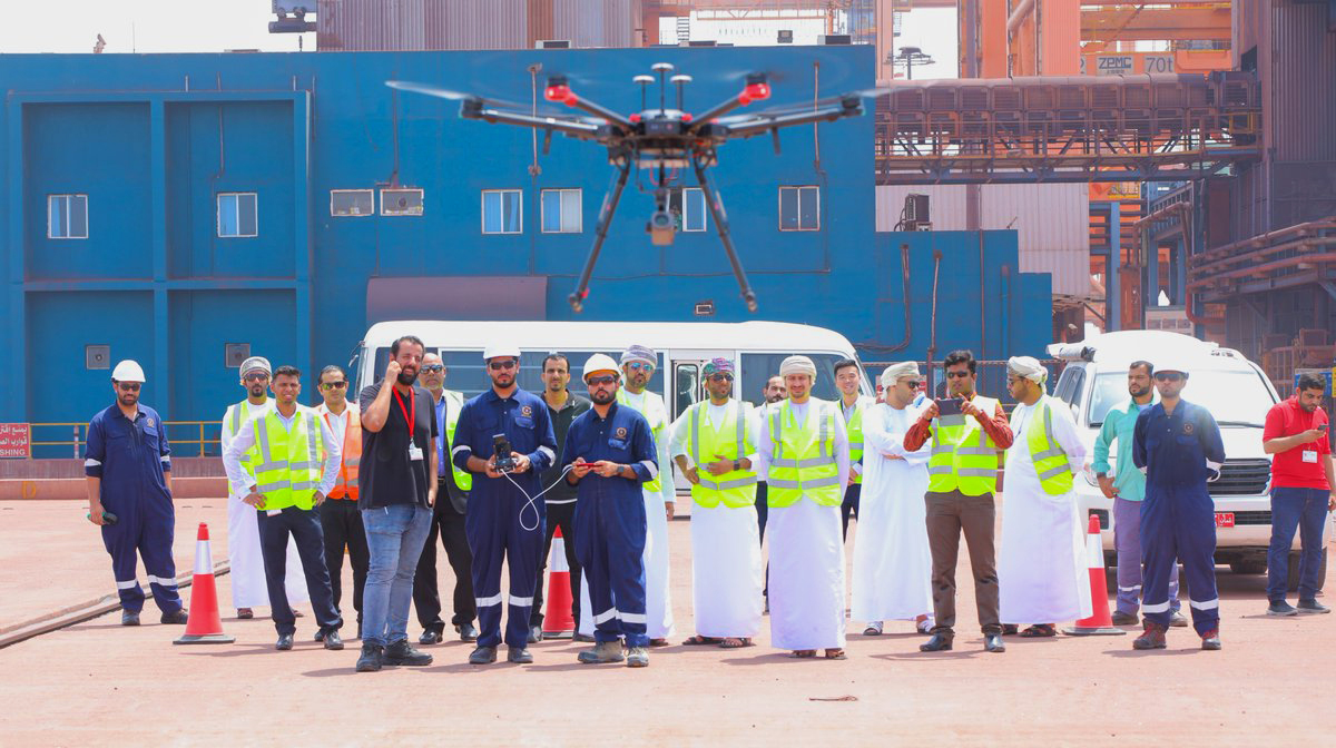 Drones to improve port services - Oman Observer