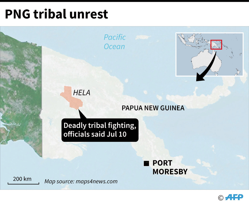 At least 24 killed in brutal Papua New Guinea tribal massacres - Oman ...
