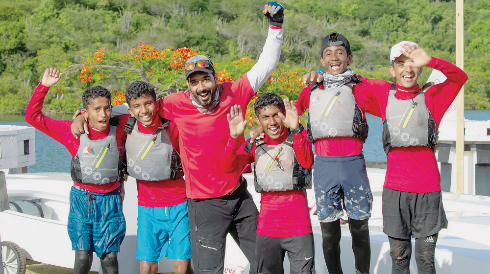 Young Omani sailors eye success at Caribbean international regatta ...