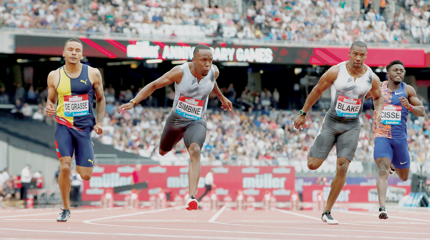 Thompson wins 200M in London - Oman Observer