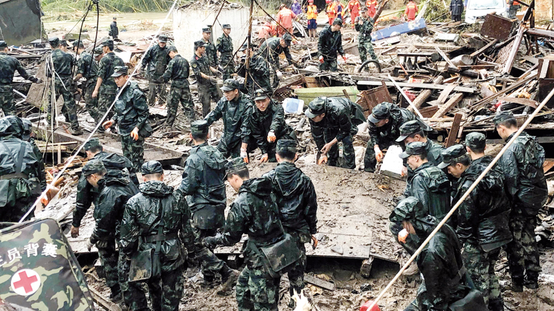 China typhoon toll rises to 32 as storm moves north - Oman Observer