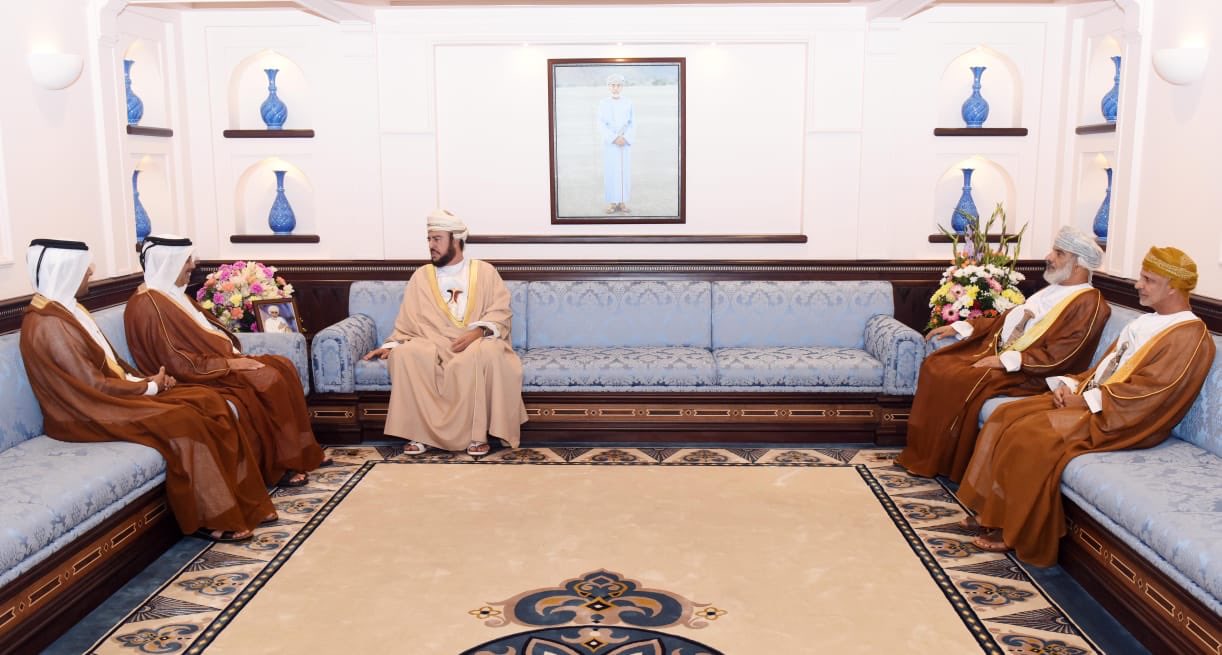 On Behalf of His Majesty the Sultan, Sayyid Asaad bids farewell to ...