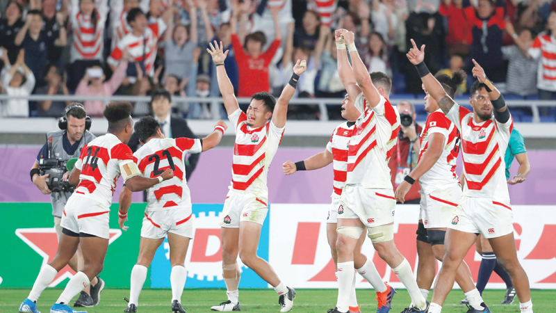 Brilliant Japan beat Scotland to reach World Cup quarters - Oman Observer
