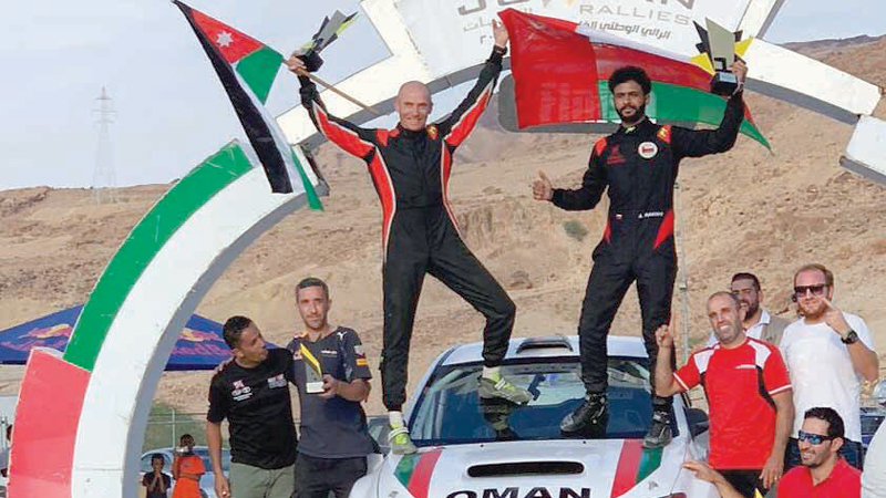 Flawless Abdullah reigns supreme in Jordan National Rally - Oman Observer