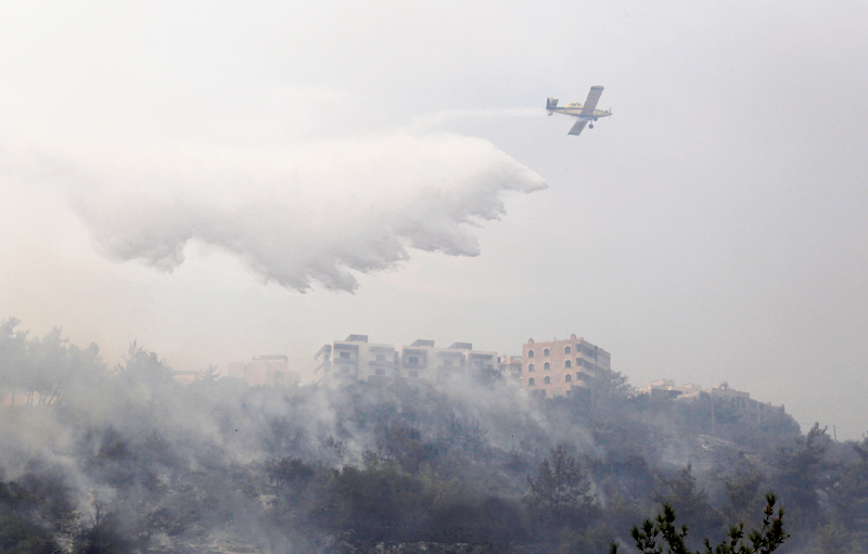 Lebanon calls for help as forest fires spread - Oman Observer