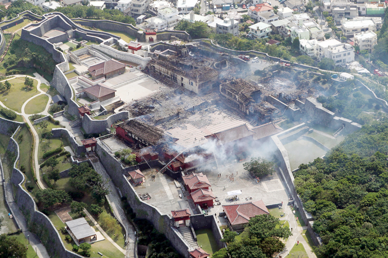 Fire destroys Japan’s World Heritage-listed Shuri Castle - Oman Observer