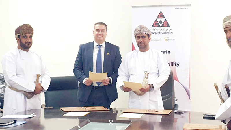 CCED signs two agreements - Oman Observer