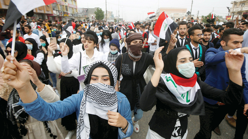 Iraq parties, allies debate new PM as protests continue - Oman Observer